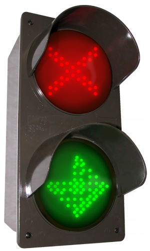X | Down Arrow | Right Arrow LED Sign TCILV-RGG-G095 (120-277 VAC ...