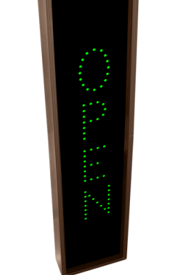 OPEN | CLOSED LED Sign TCL347GR-100 (120-277 VAC) (5747) | TCL347GR-100 ...